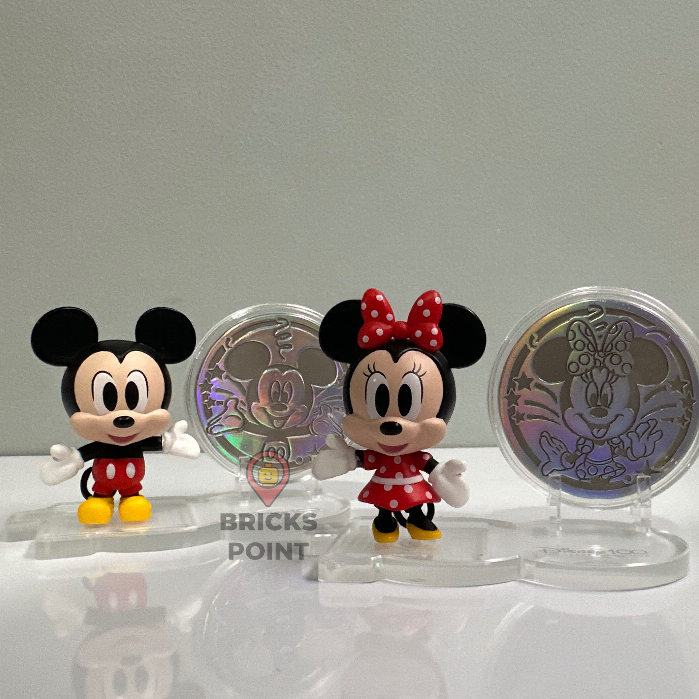 Disney 100 MICKEY & MINNIE Figurine BUNDLE SET Cow Play Cow Moo CPCM ...