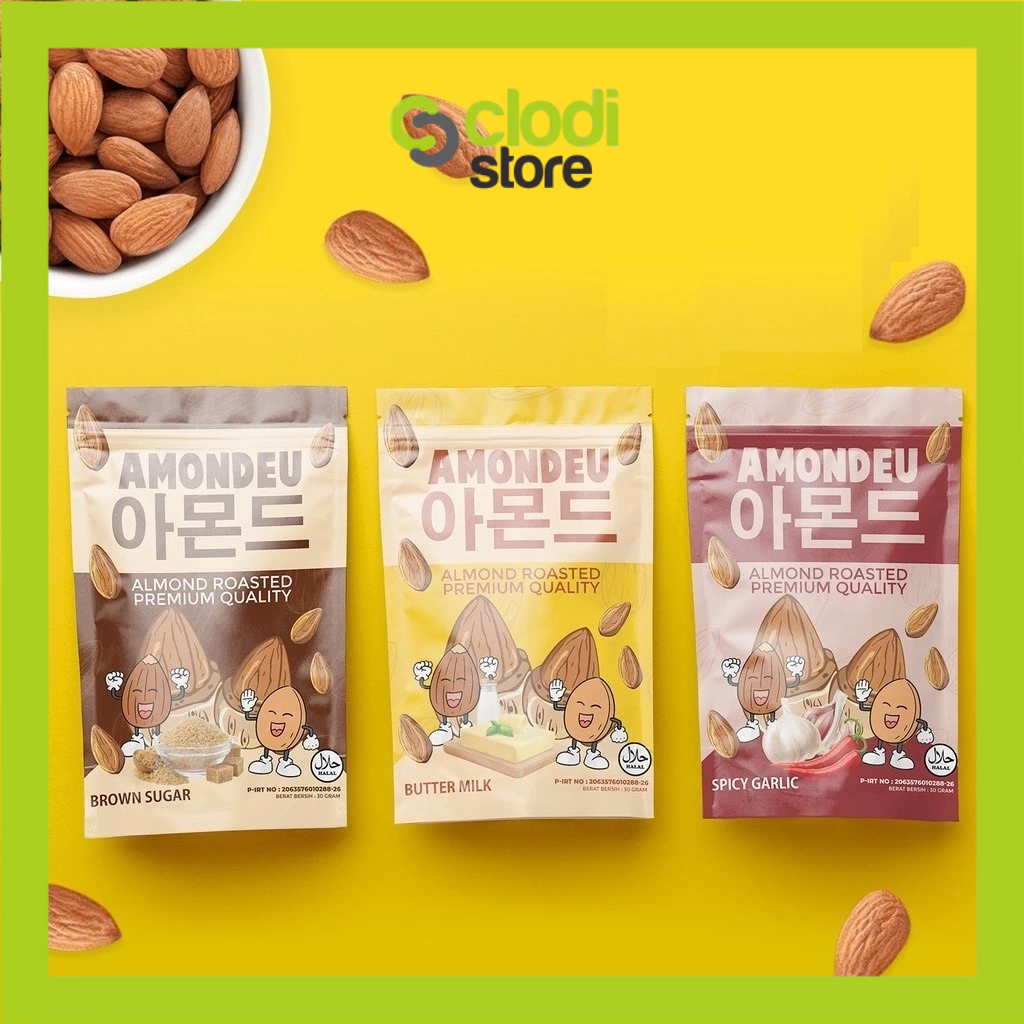 Amondeu SNACK FOR PREGNANT & breastfeeding mothers ALMOND ROASTED WITH ...