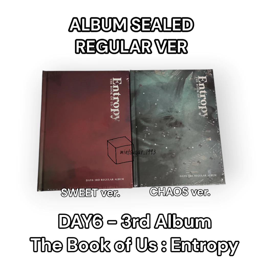 Day6 - 3rd Album [ The Book of Us : Entropy ] [ SWEET ver | Chaos ver ...