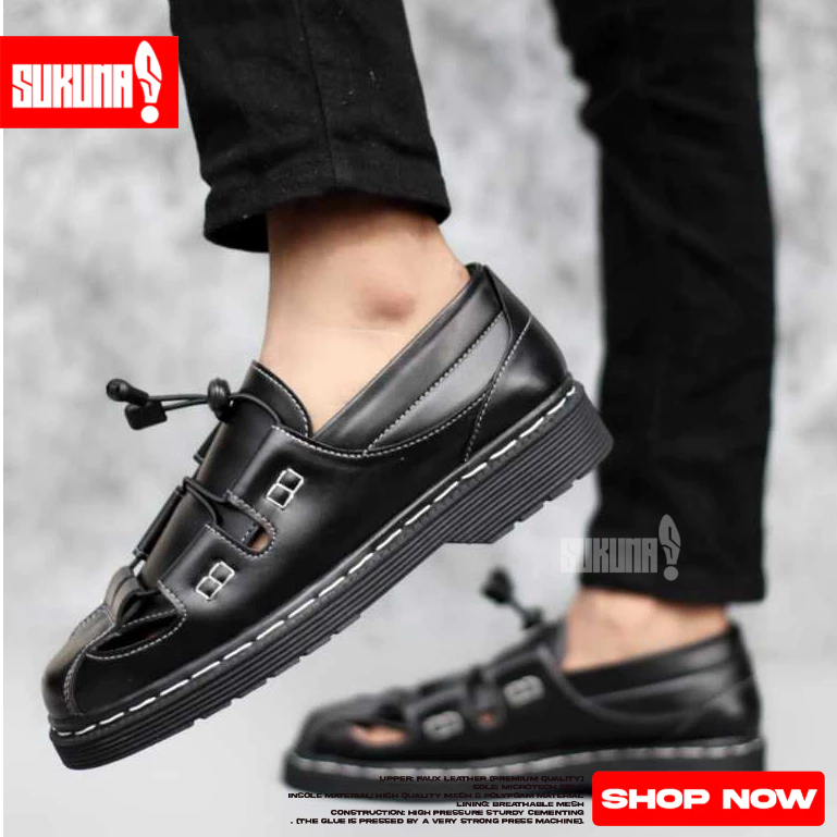 Docmart Men's Black Formal Shoes - MONO | Shopee Philippines