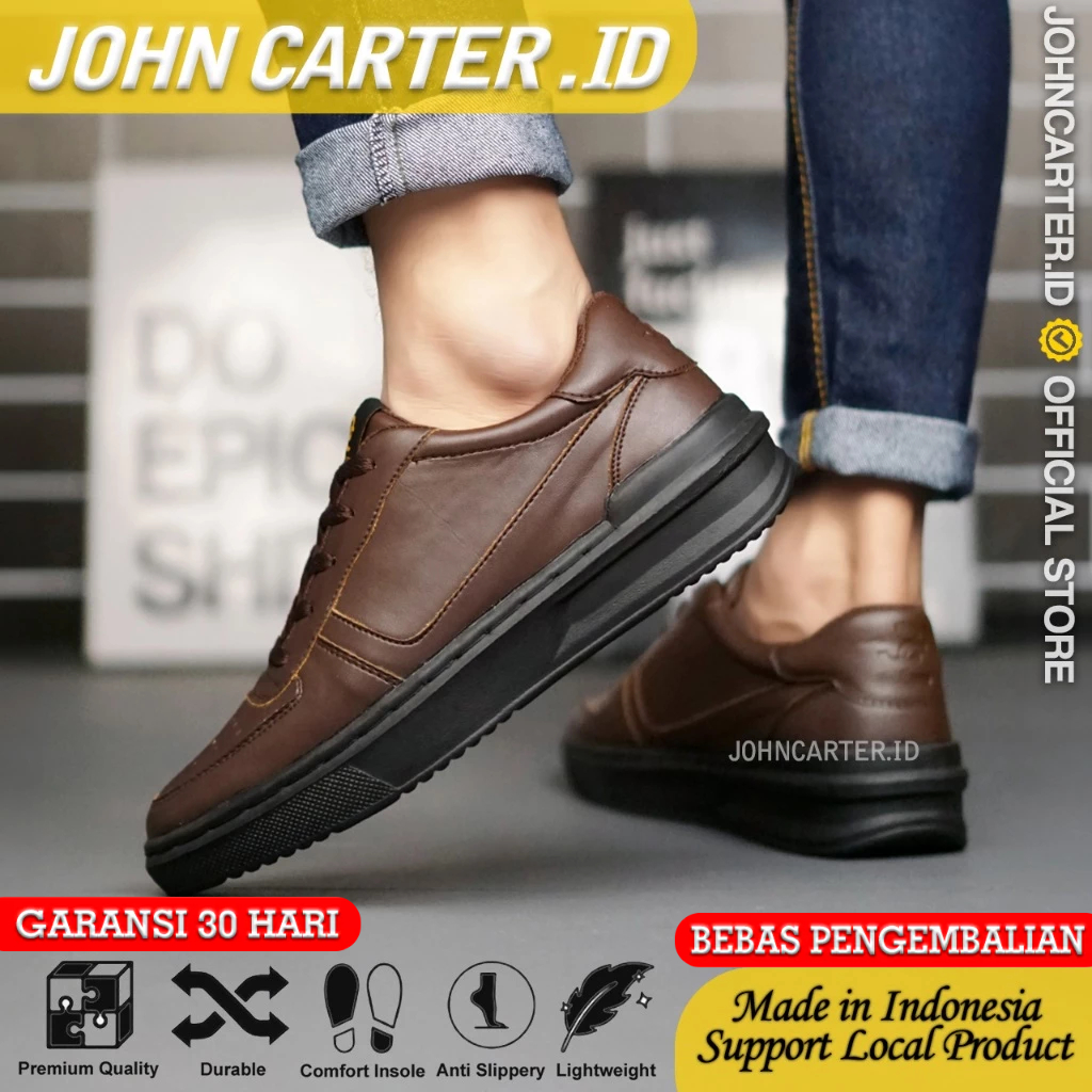 John CARTER Vamos Men's Modern Casual Work Sneakers Shoes | Shopee ...