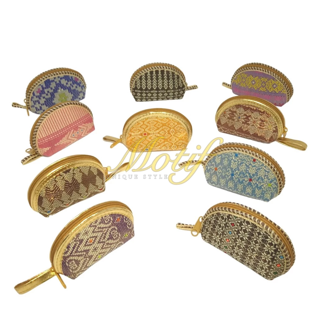 Wallet Souvenir | Women's Songket Mini Coin Purse | Shopee Philippines