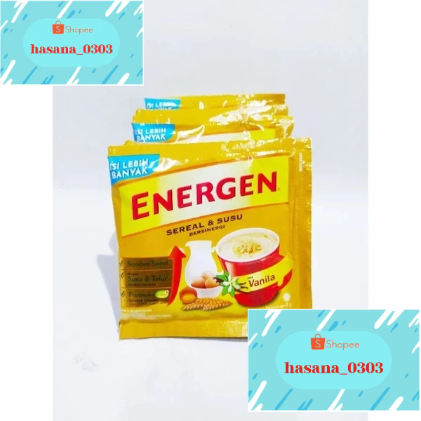 Energen Vanilla 1RENTENG CONTAINS 10 SACHET | Shopee Philippines