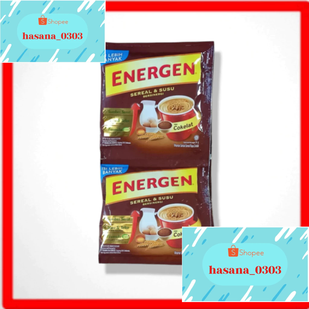 Energen Chocolate Seral contains 10 sachets | Shopee Philippines