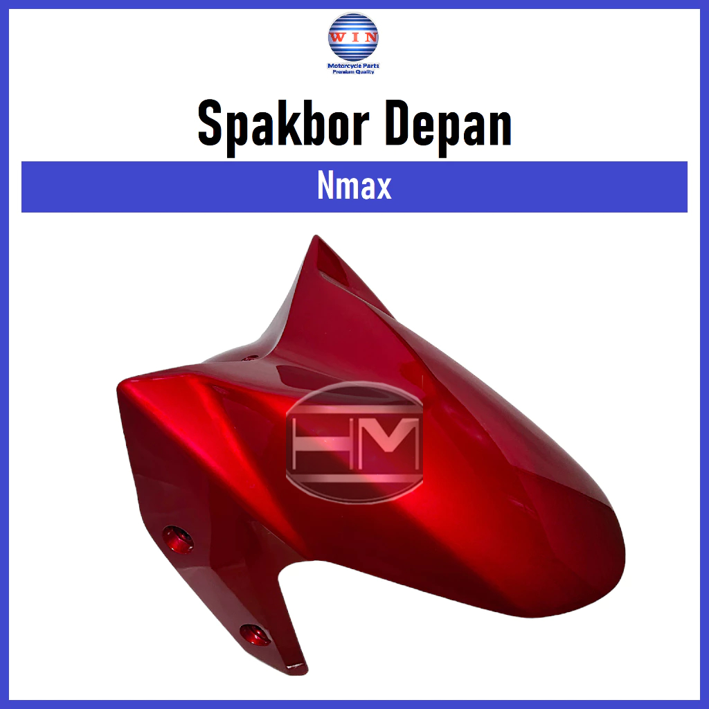 MERAH Front Fender Yamaha Nmax Maroon Red WIN | Shopee Philippines