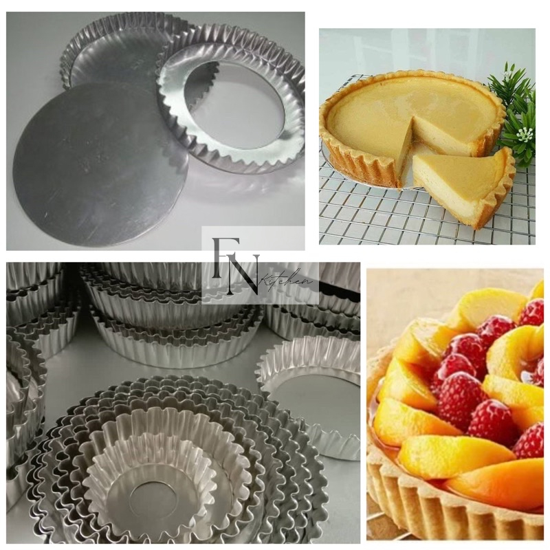 PIE PAN / PIE MOLD DISASSEMBLY 16 18 20 22 24 cm Height 3 cm / LARGE ...