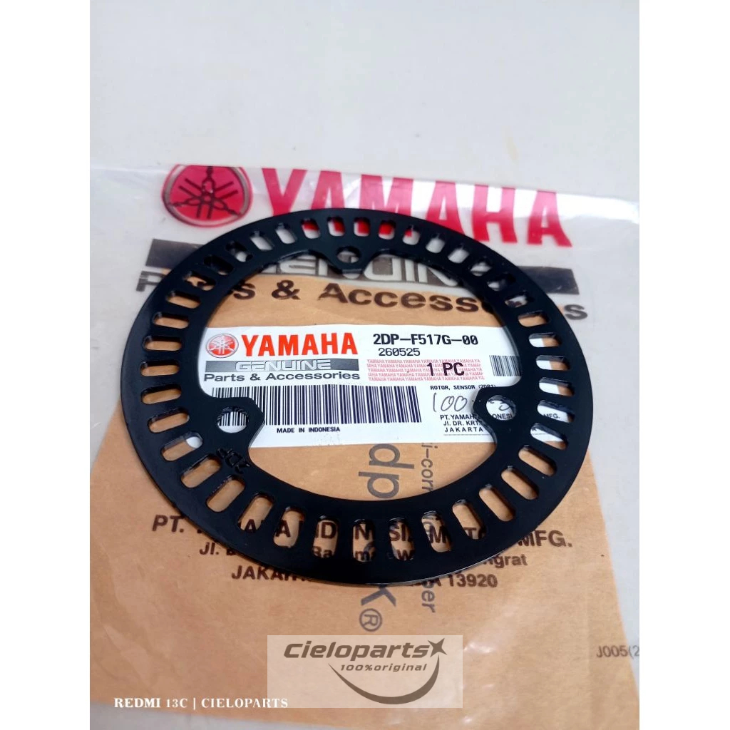 Front or Rear Abs Sensor Rotor Disc for Nmax Aerox 155 Lexi 125 Xmax ...
