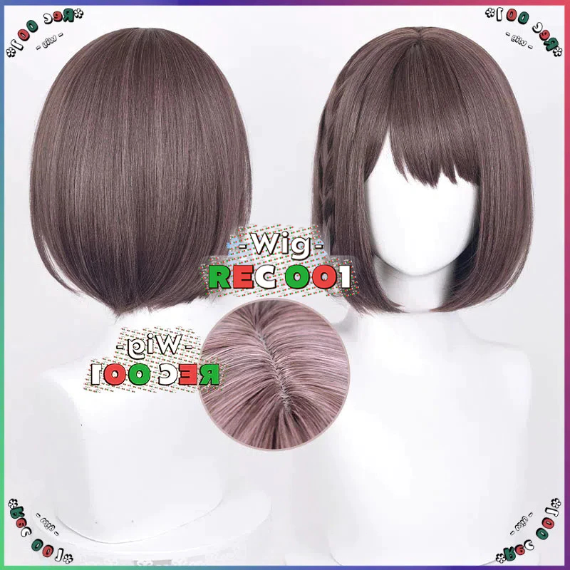 77 M- Ena shinonome Cosplay Project Sekai Wig 30cm about Hair Adults ...