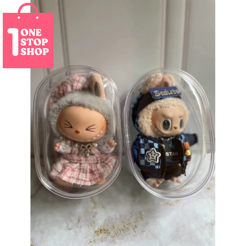 Popmart Labubu Macaron V1 & V1l2 Labubu Holder Jacket Clothes Package ...