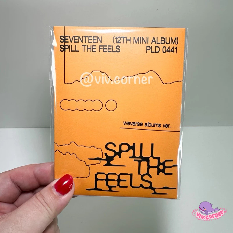 Seventeen Spill the Feels Album - Weverse Album ver - 12th Mini Album ...