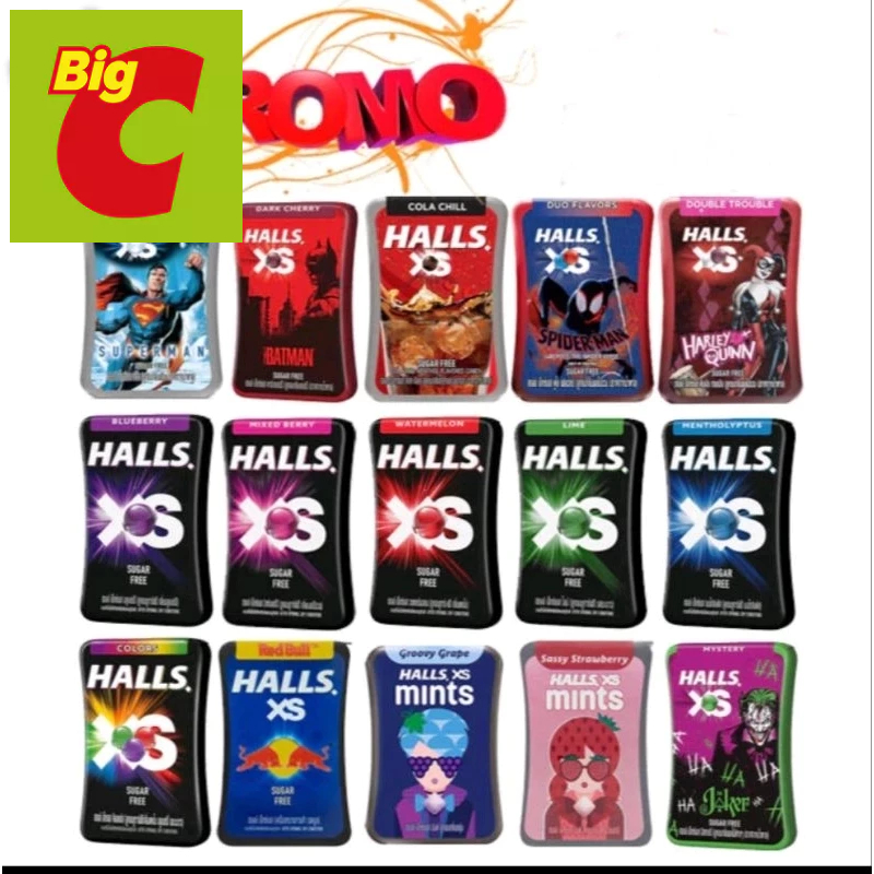 Halls XS SUGAR FREE CANDY ORIGINAL THAILAND | Shopee Philippines