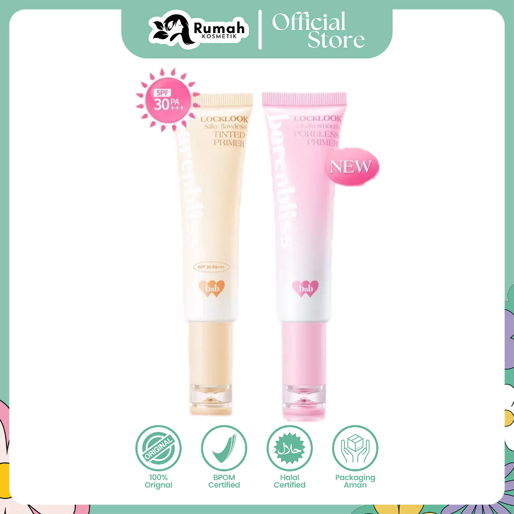 Bnb barenbliss Locklook Primer Silky Flawless Tinted Primer & Hydra ...