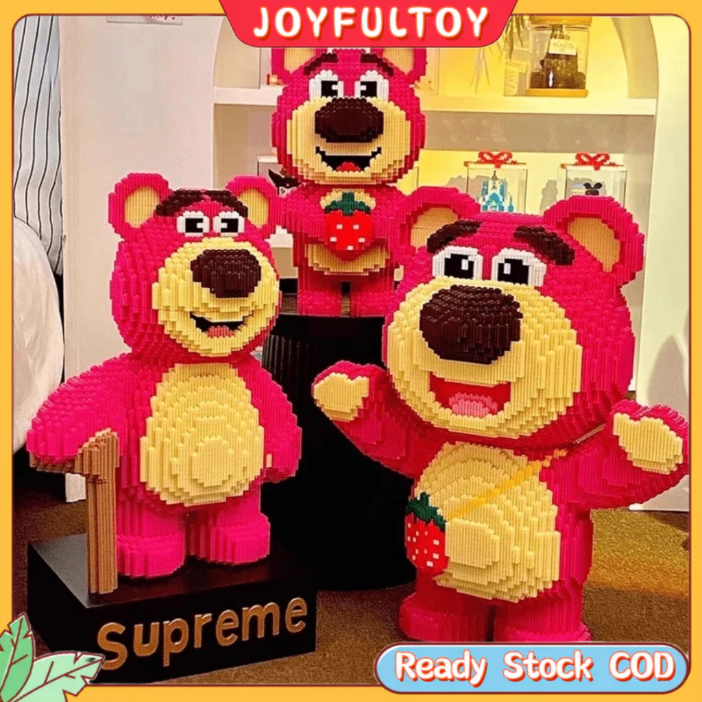 Nano Block Big Lotso BEAR Series Big Size Children's Toys Building ...