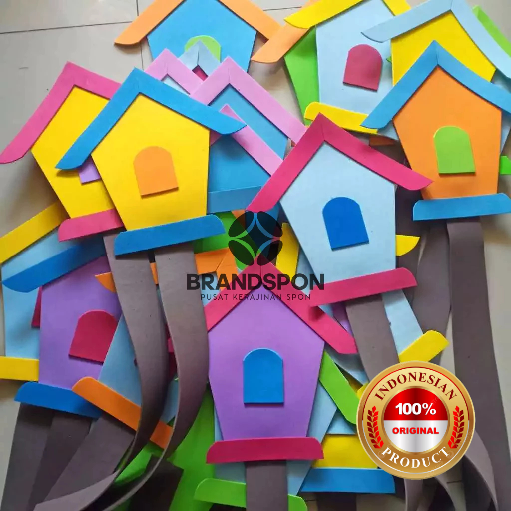 BIRD HOUSE Classroom Wall Decoration Material Reading Corner Mading ...