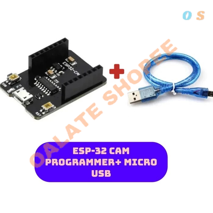 Esp-32 Cam Esp32 Camera Downloader Program With Usb Micro Cable ...