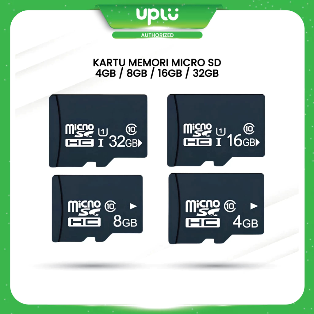 UPLU Authorized Memory Card Micro SD Memory Card 4GB/8GB/16GB/32GB ...