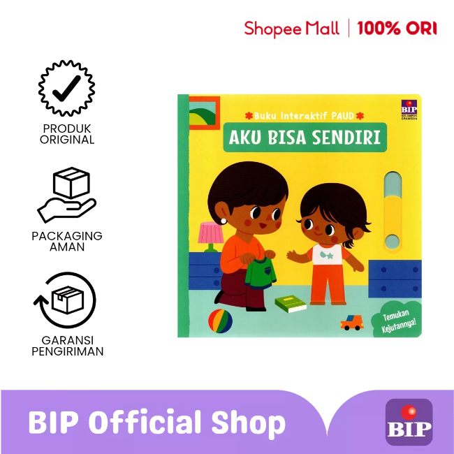 BIP - Interactive Book for Early Childhood Education I Can Be Alone ...