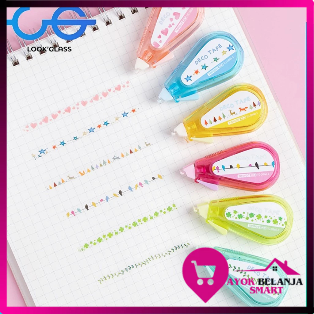 ABS Deco Tape Stamp Roller Stamp TG-D866 5mm | Shopee Philippines