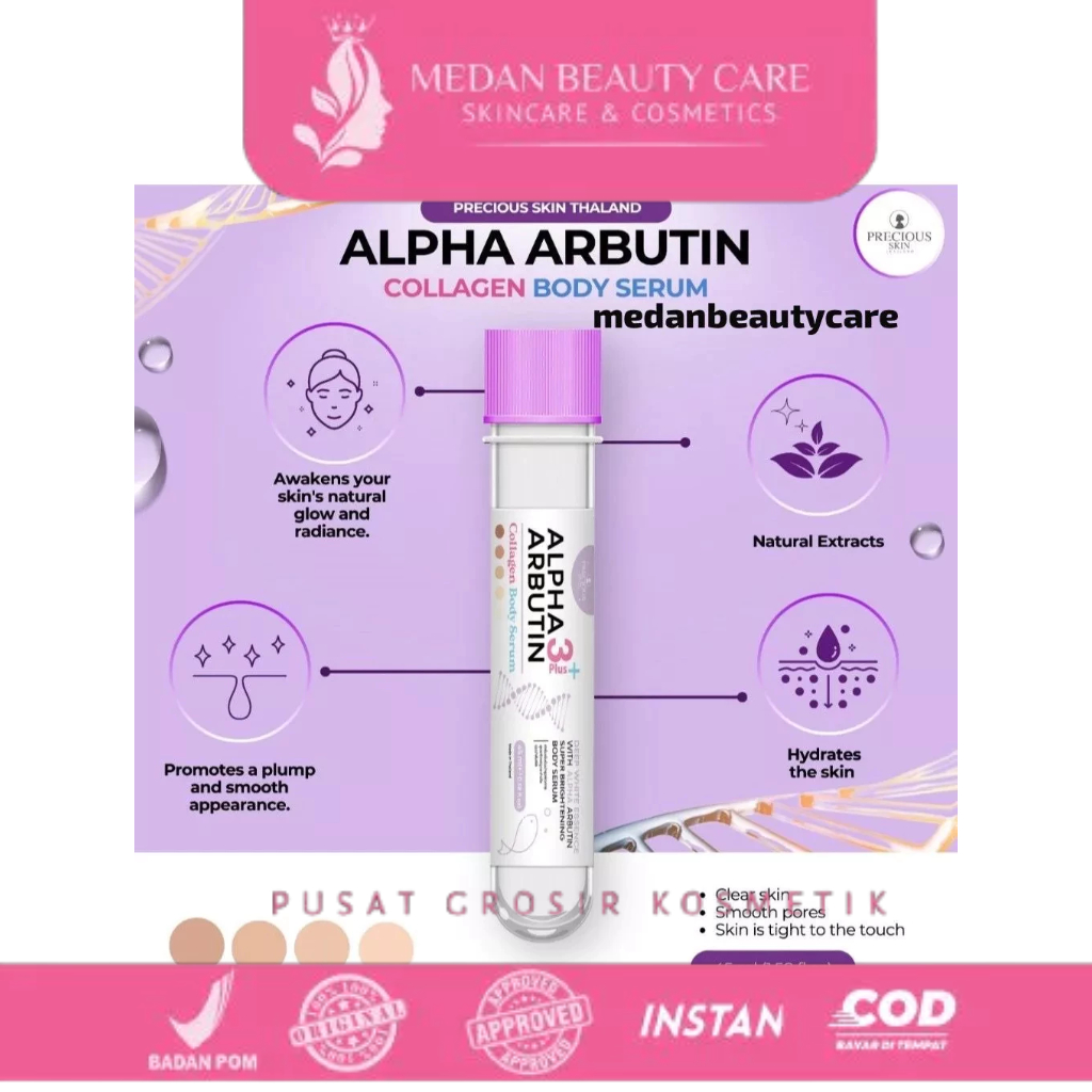 Alpha Arbutin Body Serum 45ml (Small) | Shopee Philippines