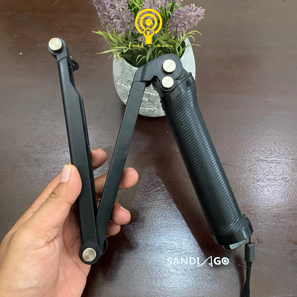 Tongsis Three Way Monopod For Yi Cam, Brpro, SJ Cam, Go Pro Tongsis HP ...