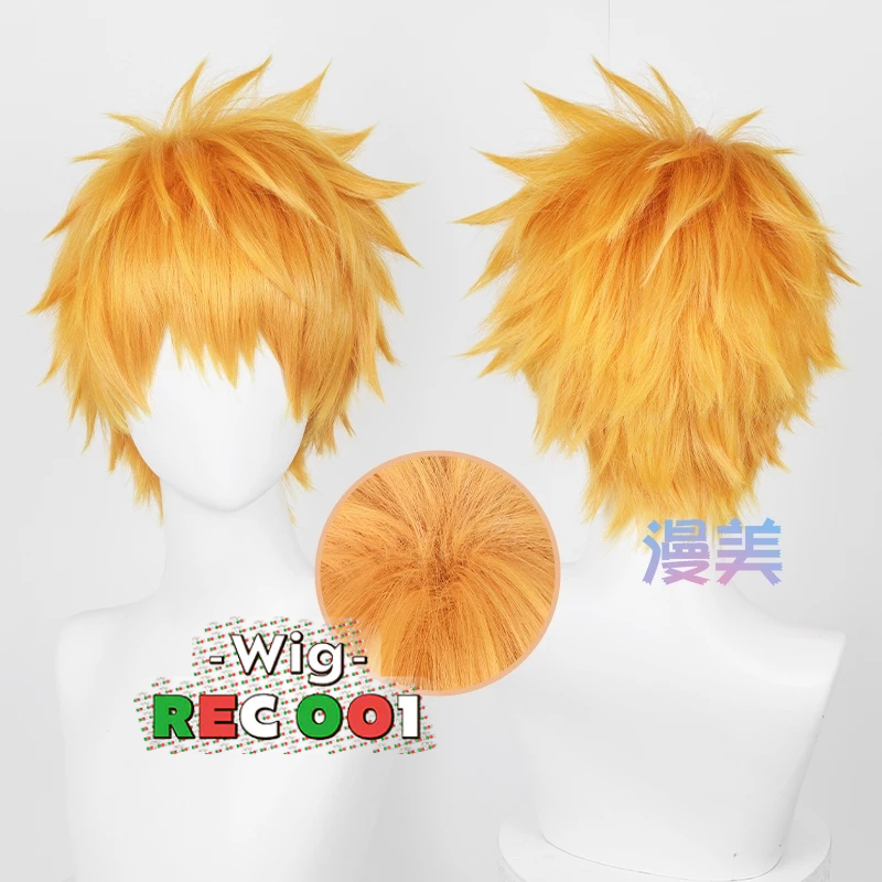 M 30cm Wig Kurosaki Ichigo Cosplay Bleach Adults/ Kids Can Use It ...