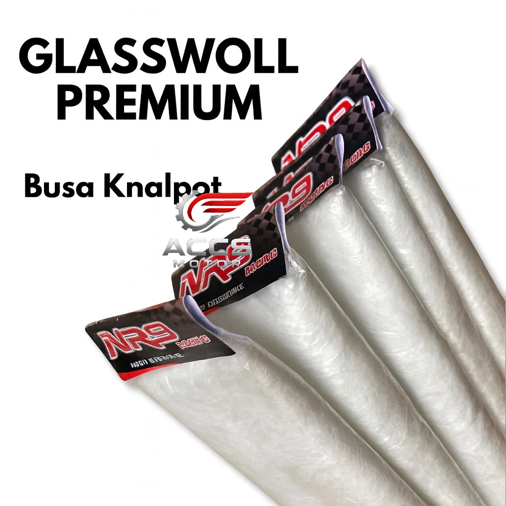 Anti-Burning Exhaust Foam Glasswool Gasbul Racing Exhaust Gaswool ...