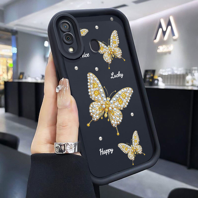 Casing Hp Samsung Galaxy A30 A20 M10s Case Softcase Butterfly Casing ...
