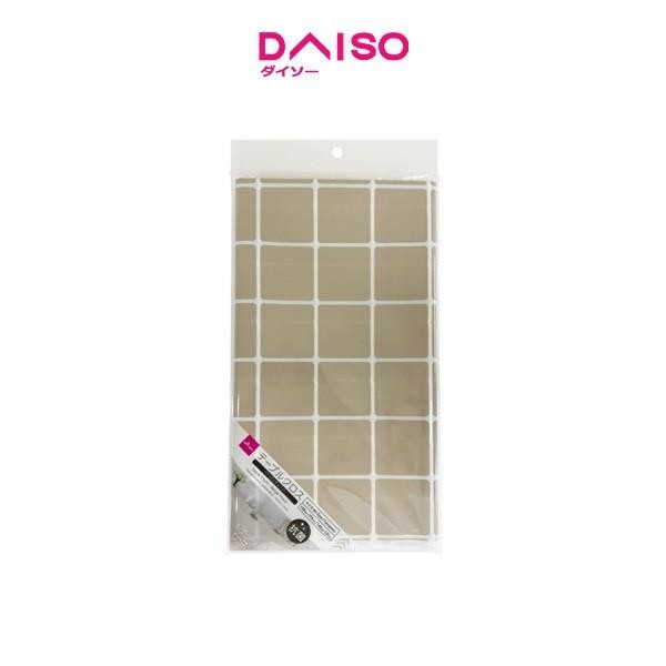 Daiso Table Cloth - Beige Plaid - 1.42yd x 1.91yd - 130cm x 175cm ...