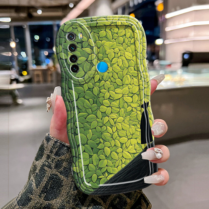 HIJAU MATA Casing Hp For Xiaomi Redmi Note 8 Pro Note 8T Case Cream ...