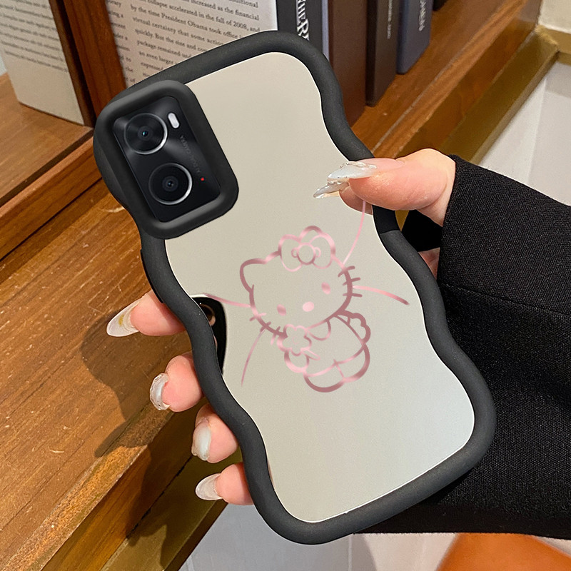 Casing For OPPO A76 A36 A96 Case Cat Pattern Casing HP Casing Silicone ...
