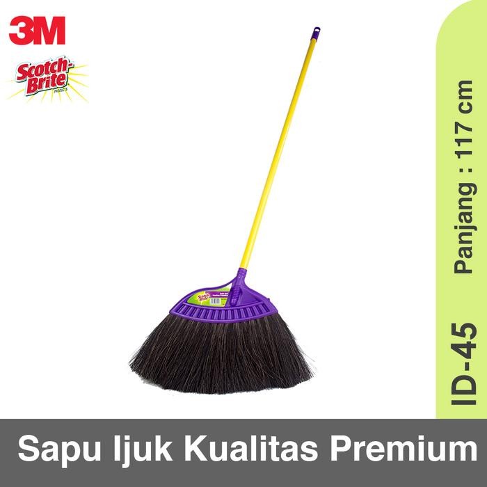 SCOTCH BRITE Palm Fiber Broom Set 3m ID-45 | Shopee Philippines