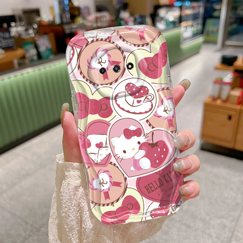 HP Phone Case For Xiaomi Redmi A3 A3X POCO C61 Case Cat Caring Case ...