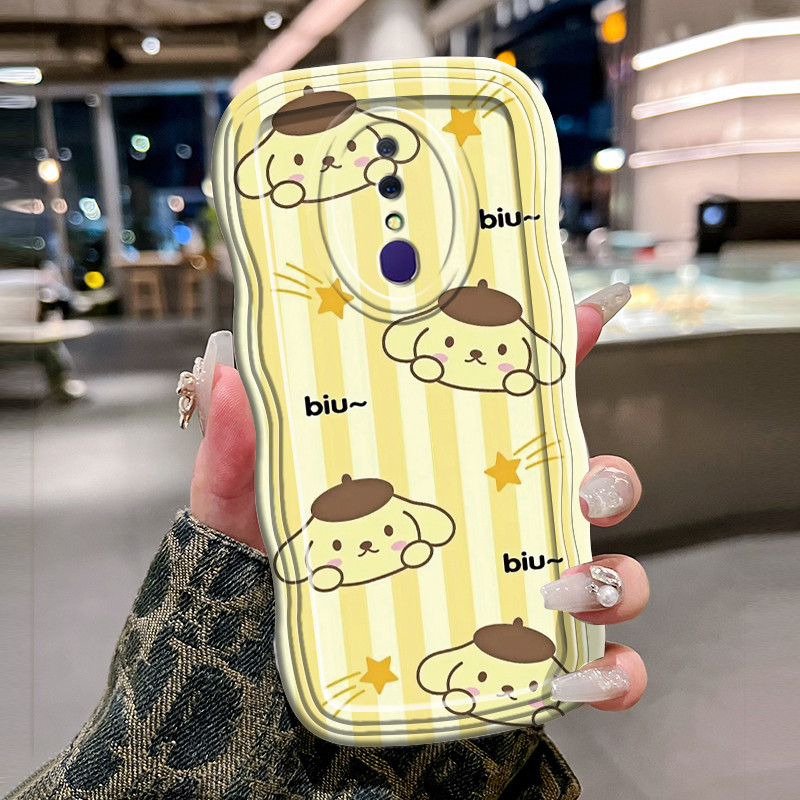 HP Phone Case For OPPO F11 A9 2019 A9x F11 Pro Case Cream Wave Softcase ...