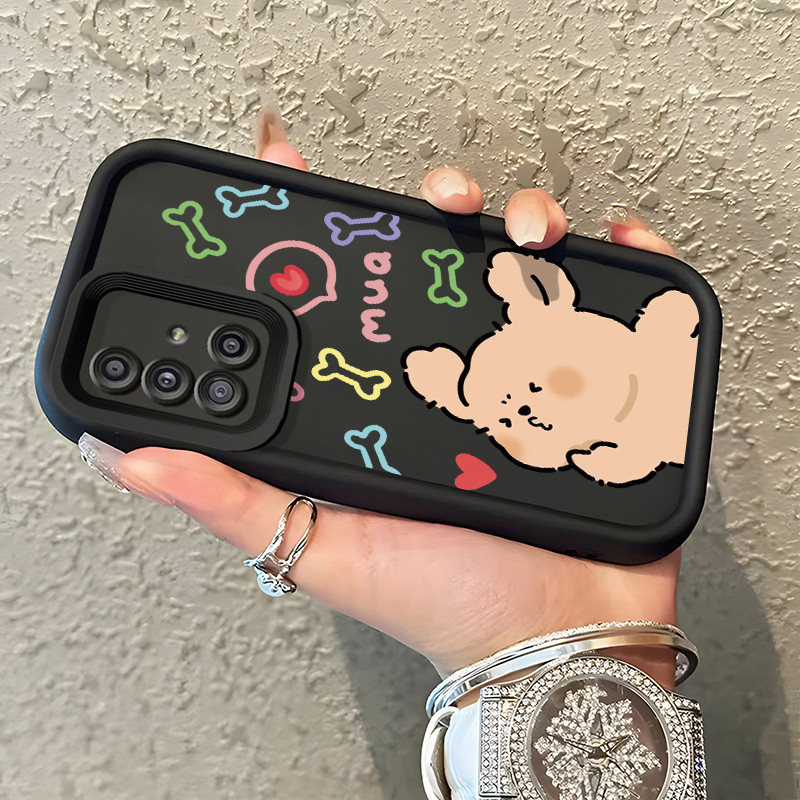 HP Phone Case For Samsung Galaxy A51 M40s Case Cute Cartoon Puppy ...
