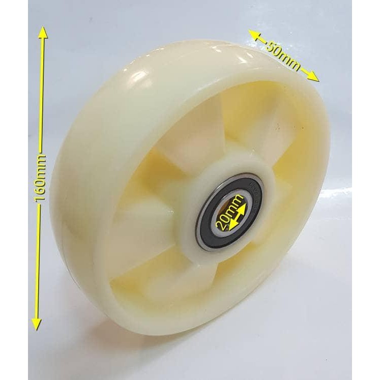 Nylon Hand Pallet Wheels 160 X 50 Mm | Shopee Philippines