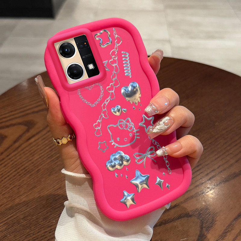 Casing for OPPO Reno 7 4G Reno 8 4G Case Softcase Love Casing cellphone ...