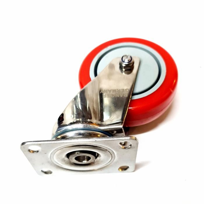 Best Stainless Troley Wheels 304 Pu Ranger Germany 4 Inch (Swivel ...