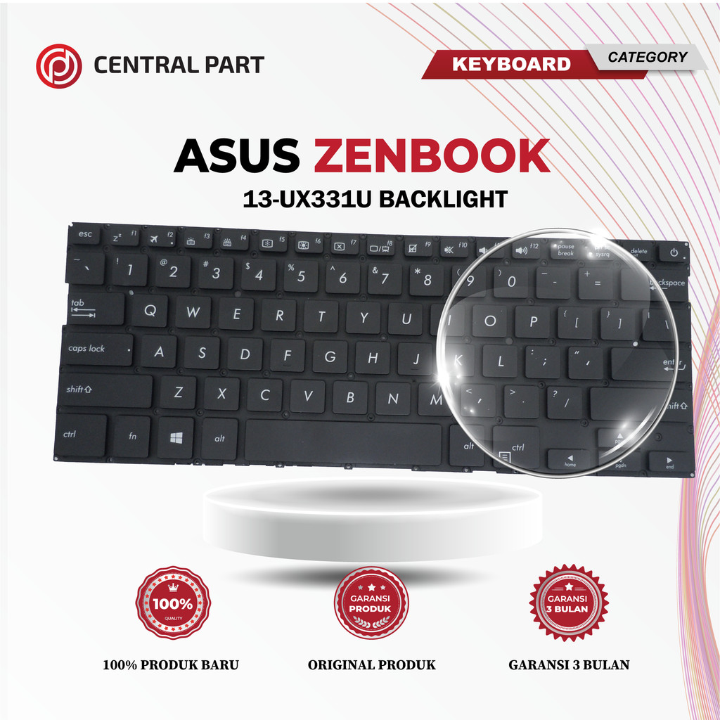 Asus ZenBook 13-ux331u Backlite Keyboard | Shopee Philippines