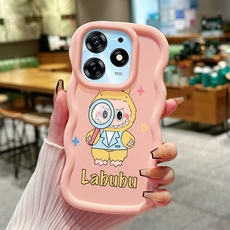 HP Casing For Tecno Spark 10 Pro Case Magnifying Glass Doll Casing Soft ...