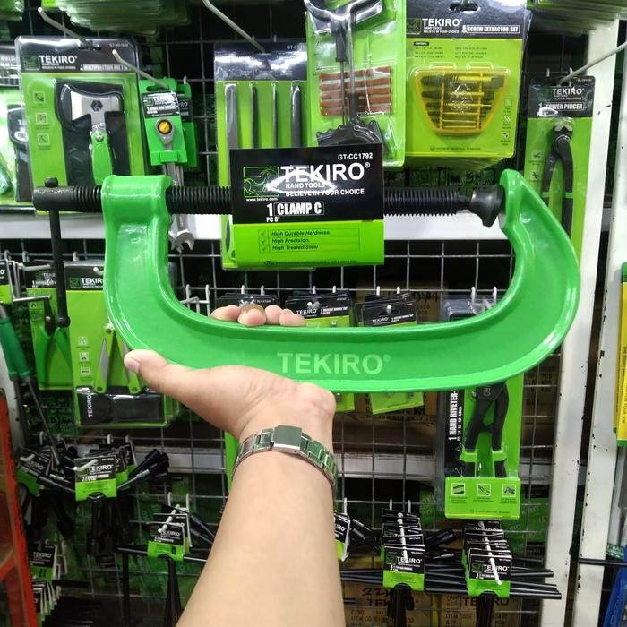 TEKIRO CLAMP C SIZE 8" CLAMP/ CLAMP/ | Shopee Philippines