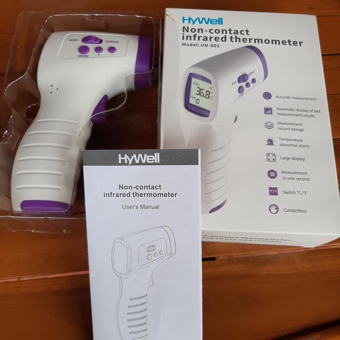 ! HYWELL Digital Non Contact Forerunner Thermometer Guarantee! | Shopee ...