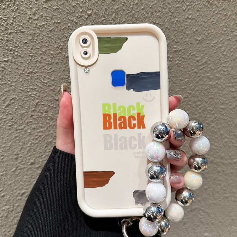 HITAM Casing Hp VIVO Y95 Y93 Y93s Y91 Y91i Y91C Y90 Y1s Y81 Y81i Y81s ...