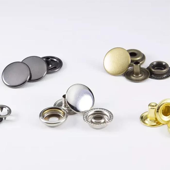 PREMIUM Snap Button Iron Buttons Snap Buttons 15 mm Per Dozen | Shopee ...