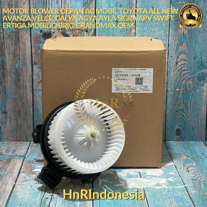 FRONT BLOWER MOTORCYCLE Apv Brio Avanza All New GrandMAX ORIGINAL DENSO ...