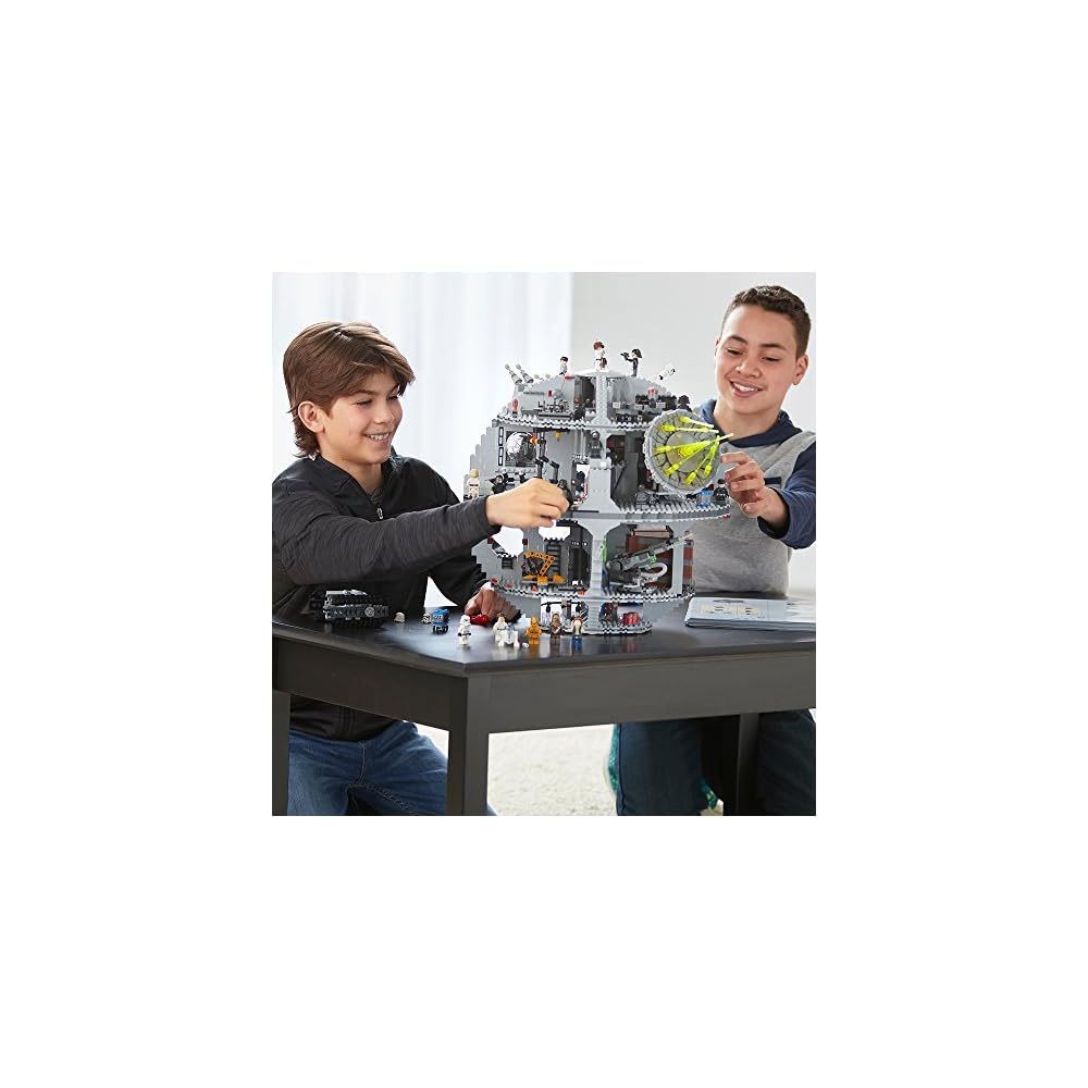 LEGO STAR WARS DEATH STAR 75159 SPACE STATION BUILDING KIT WITH STAR ...