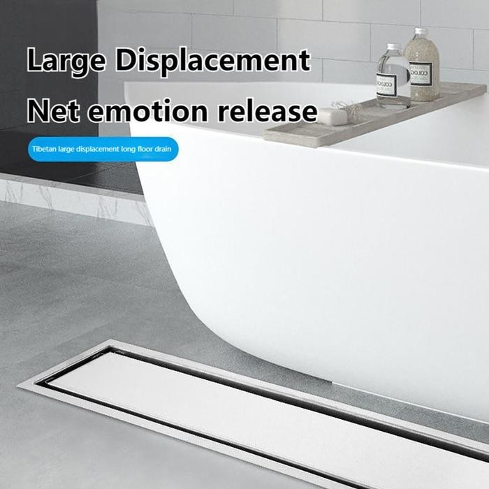 Smart Floor Drain Stainless 304 30CM/60CM Side Filter Drain Tile Insert ...