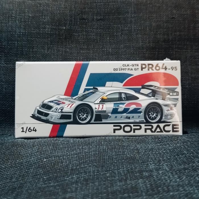 POP RACE MERCEDES BENZ CLK GTR D2 1997 FIA GT READYY | Shopee Philippines
