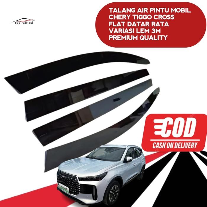 Chery Tiggo cross Car water gutter 1set 4 doors Premium Quality Car ...