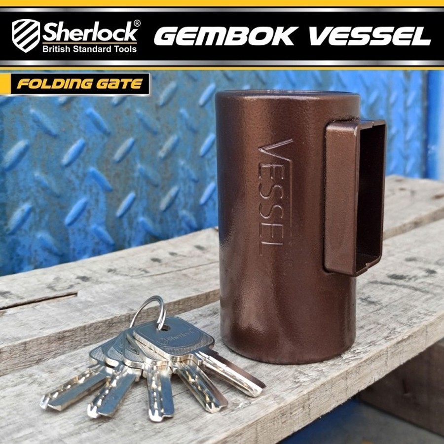 Original Sherlock Vessel Tube Padlock Anti-Theft Padlock for Folding ...