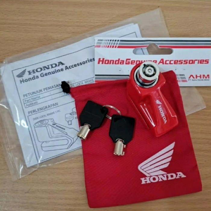 BABA_MANAGASKAR MOTORCYCLE DISC LOCKS / HONDA DOUBLE LOCKS (DISLOCK ...